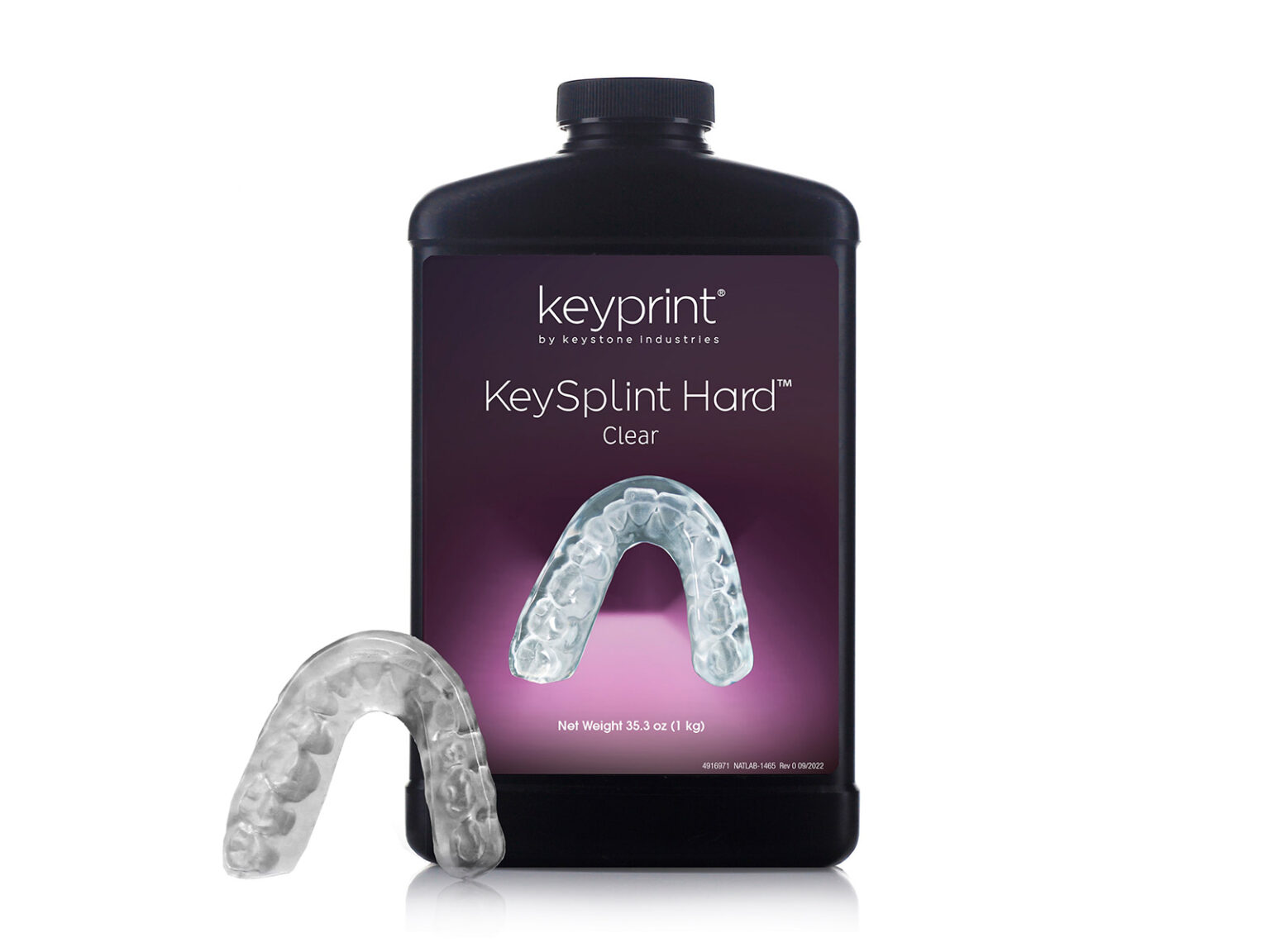 KeyPrint KeySplint Hard Clear 1kg - Ador Dental GmbH